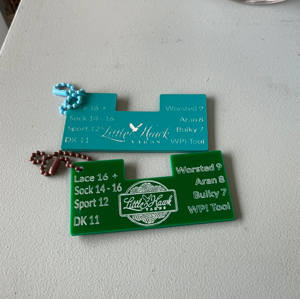 Wraps per Inch Tool – Little Hawk Yarns, LLC