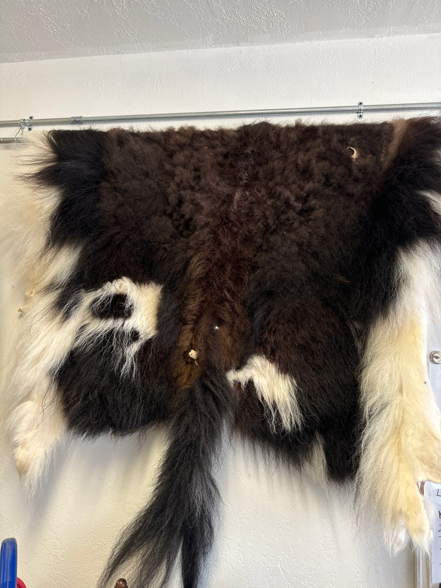 Hair on yak hide – Little Hawk Yarns, LLC