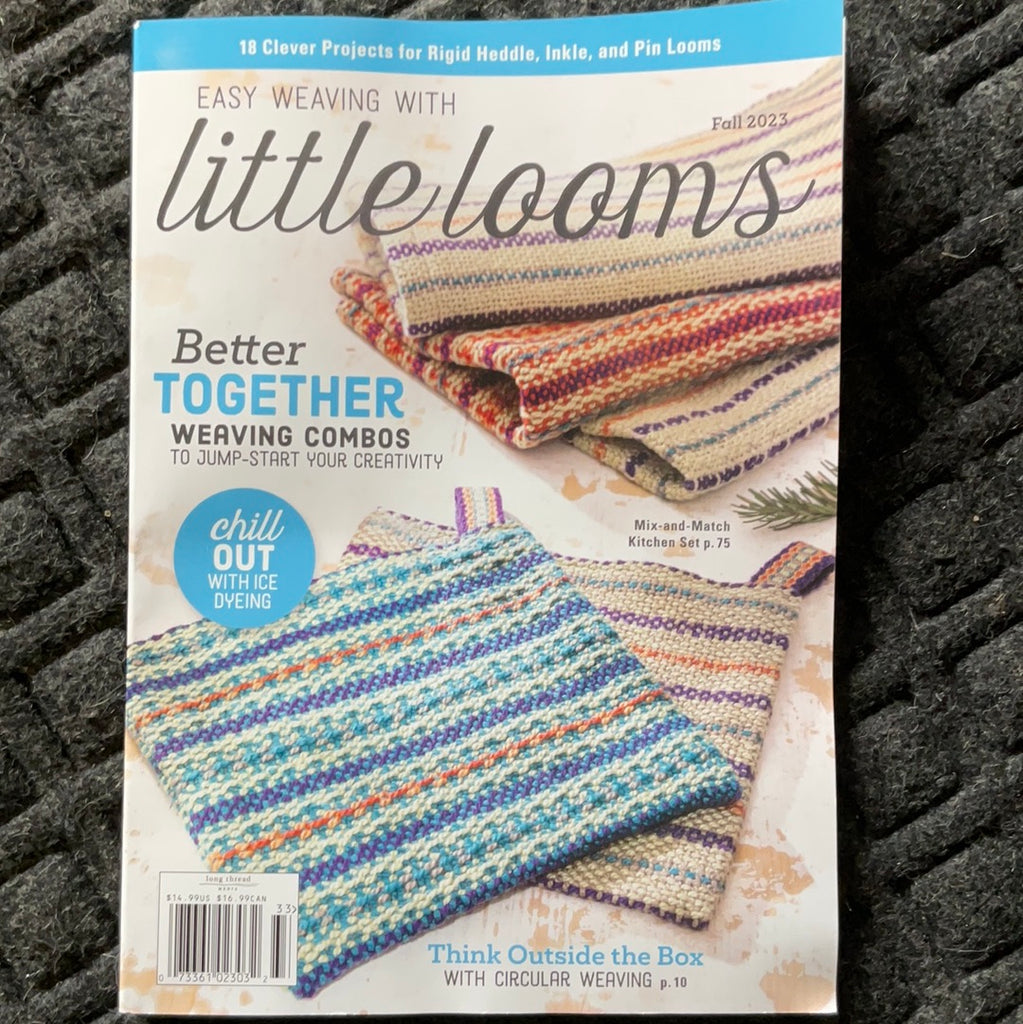 Easy Weaving with Little Looms Magazine – Little Hawk Yarns, LLC