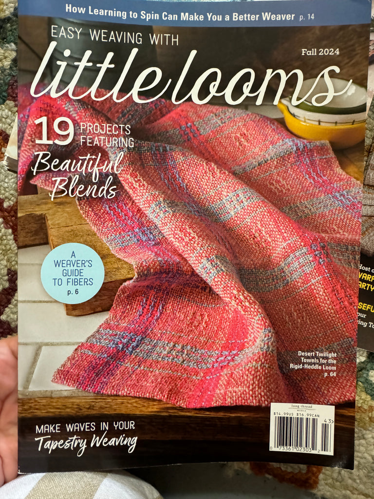 Easy Weaving with Little Looms Magazine – Little Hawk Yarns, LLC