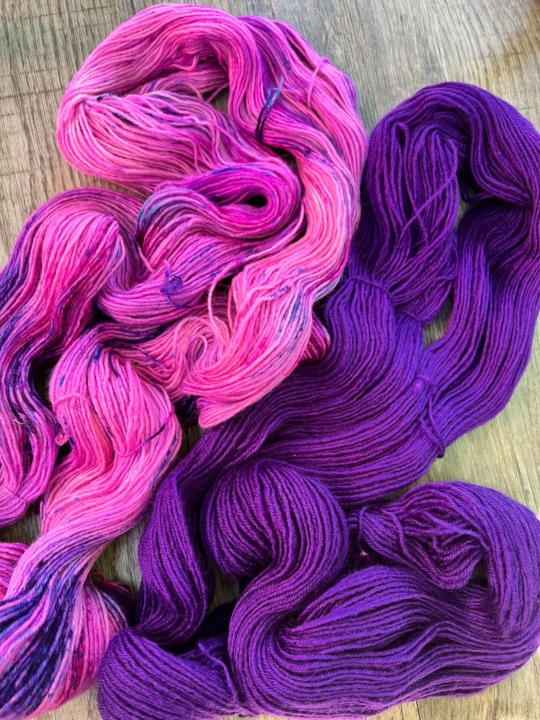 Pretty Twisted Yarns BFL – Little Hawk Yarns, LLC
