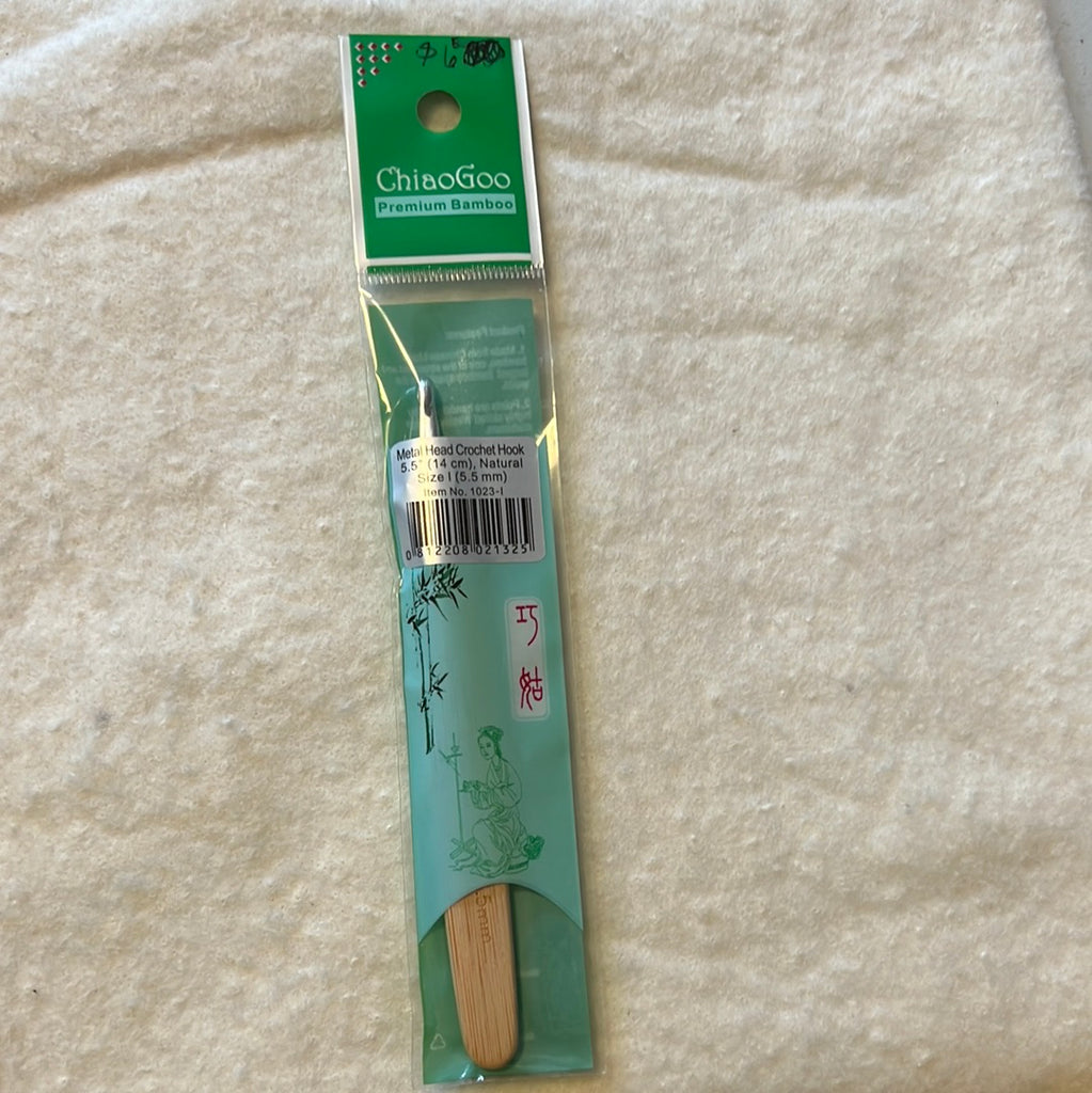 ChiaoGoo Metal Head Crochet Hook – Little Hawk Yarns