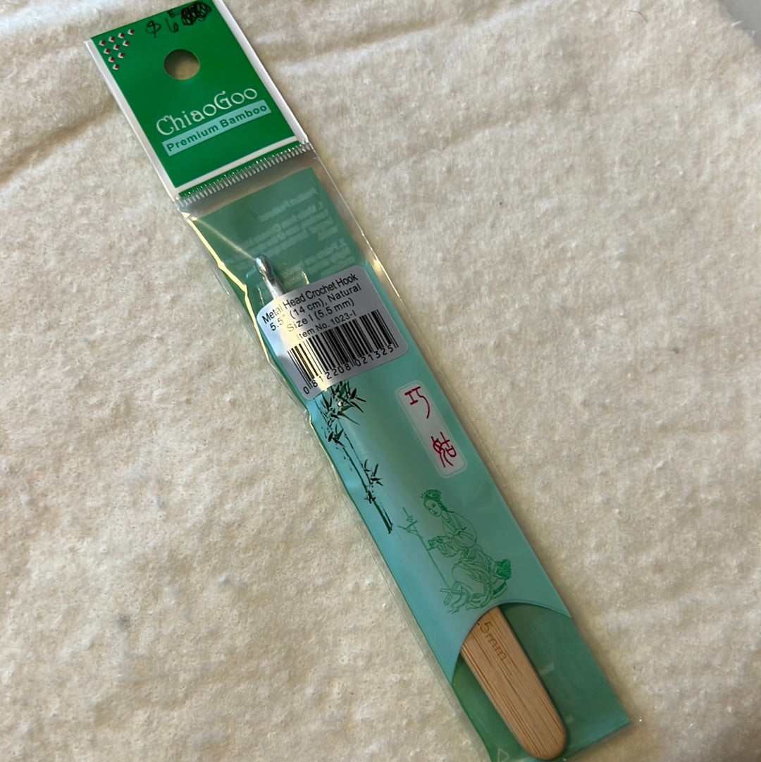 ChiaoGoo Metal Head Crochet Hook – Little Hawk Yarns